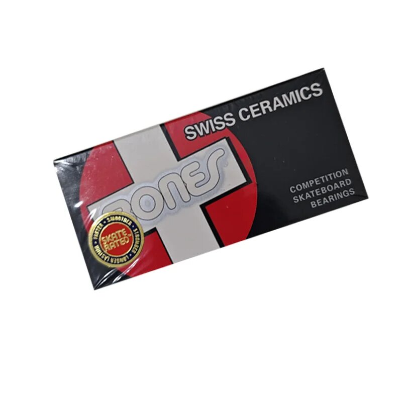 Керамические подшипники для скейтборда 608, 8 комплектов BONES SWISS CERAMICS
