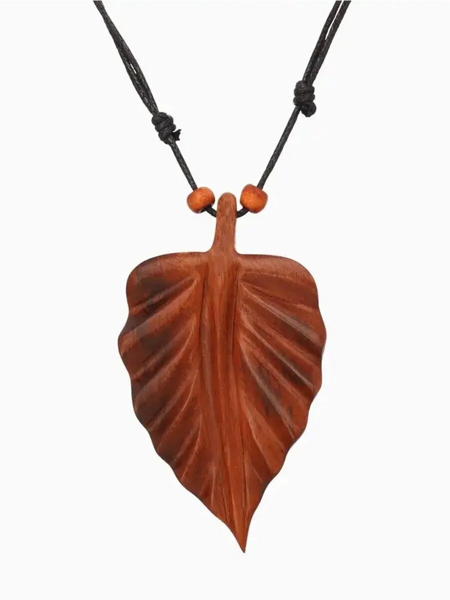 Стильное украшение в виде листа дерева