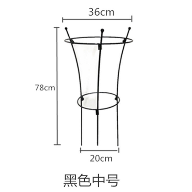 Подставка для цветов из железа, гортензия, синяя снежинка, роза, подставка для вьющихся растений, рамка для выпрямления, фиксированная опора для цветов и растений