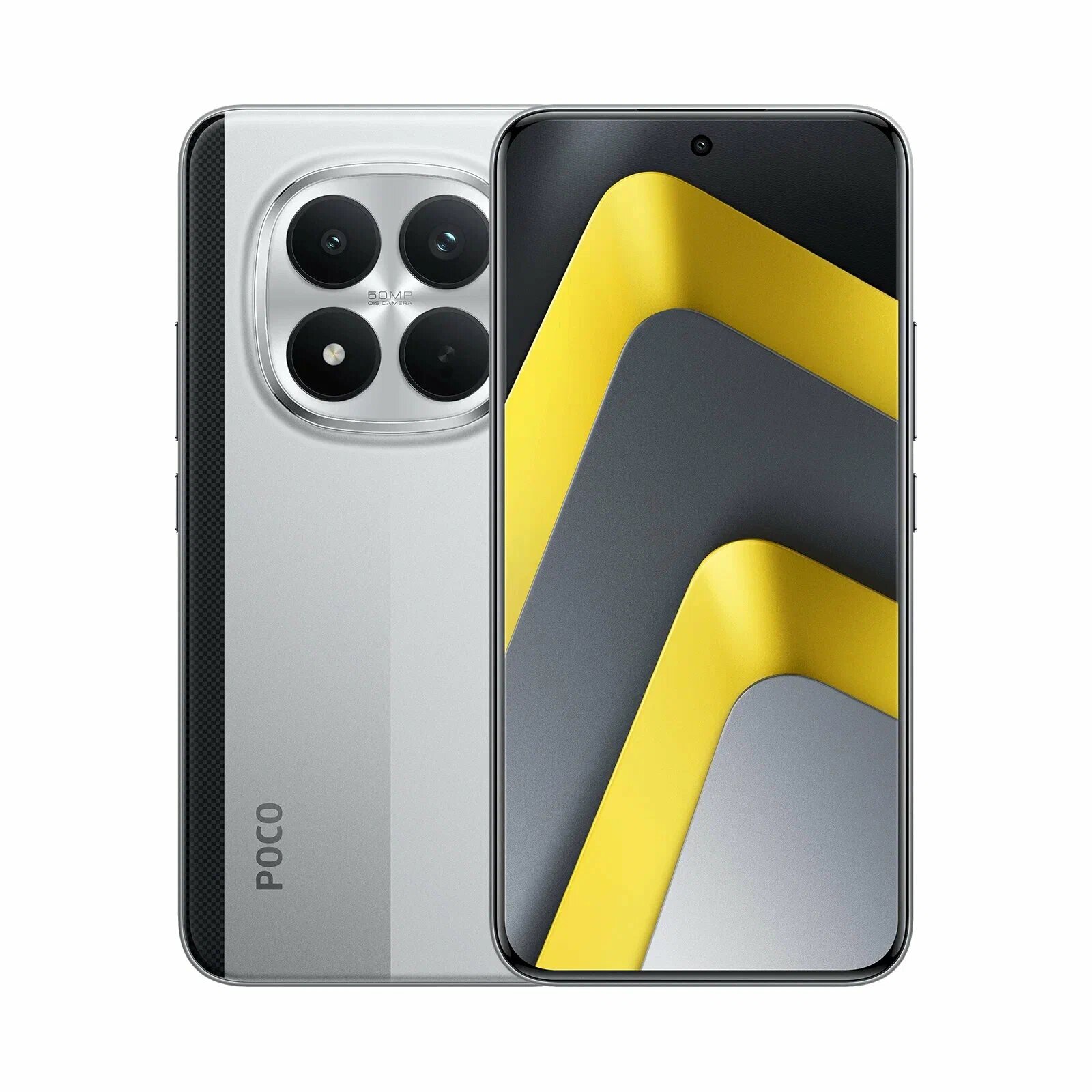 Смартфон POCO M8 Pro, 5G 12/512 GB, Silver - Серебряный, ЕАС (KZ)