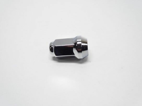 Гайка колеса М12*1,5 Хром Конус закр, Toyota, Mazda, Mitsubishi, Hyundai литой диск ключ 17мм 6шт.