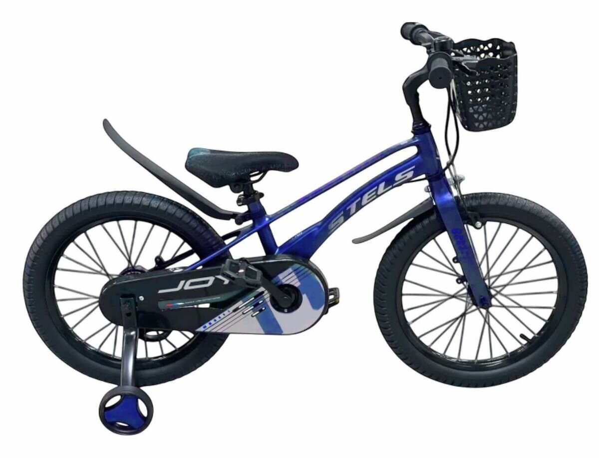 Детский велосипед Stels Joy 14, год 2026, цвет Синий