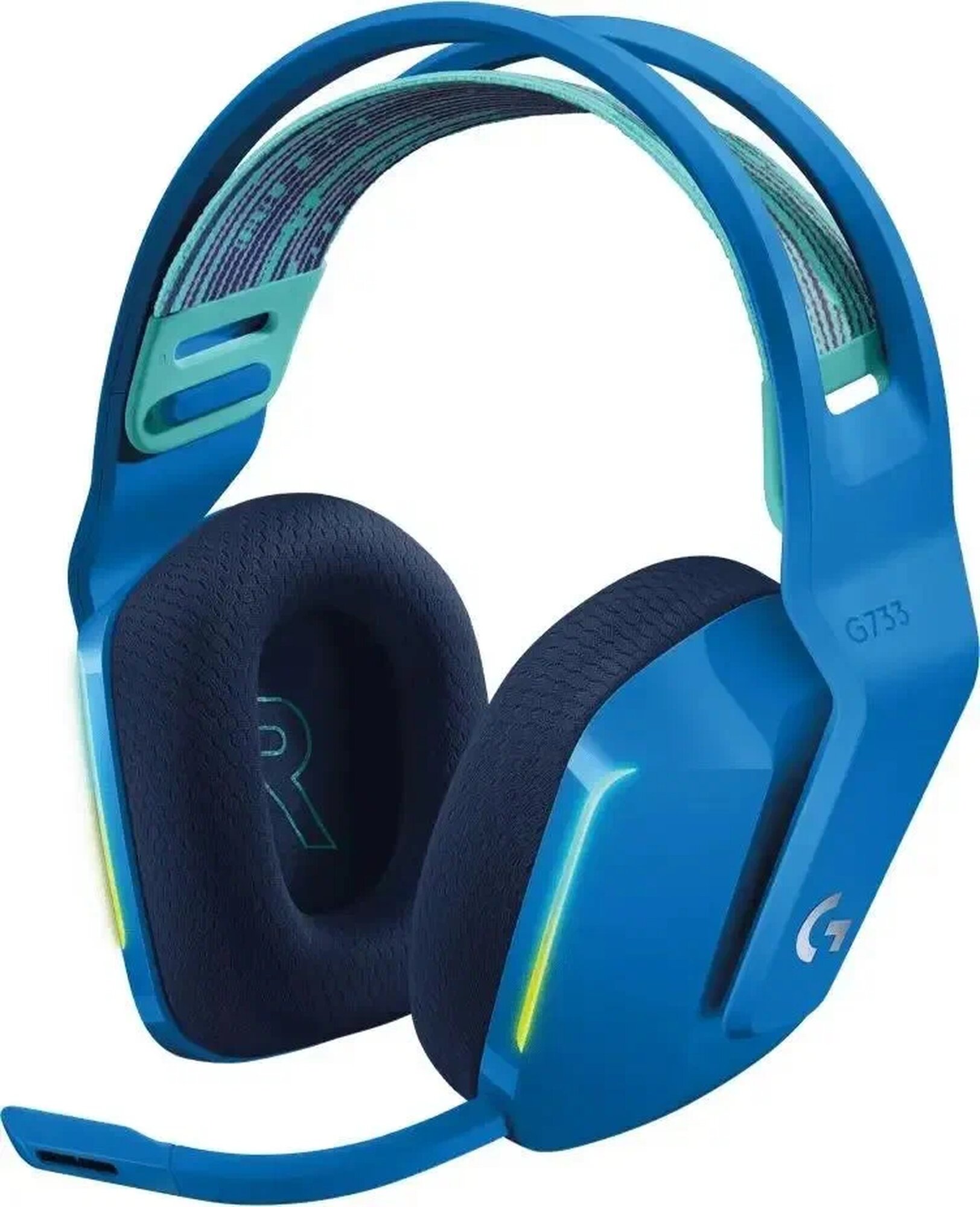 Гарнитура игровая беспроводная Logitech G733 Lightspeed Blue (981-000945)