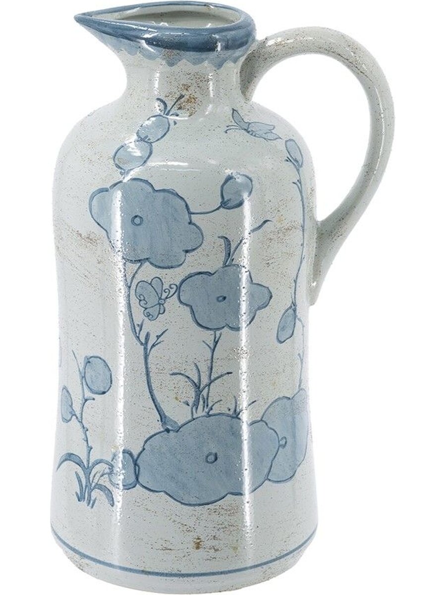 Кувшин Glasar C0059, настольный, декоративный, керамический, 20x16x34 см