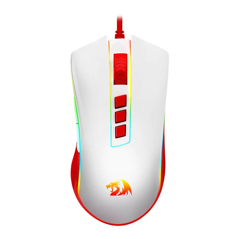 Redragon COBRA M711 Chroma проводная игровая мышь Красный
