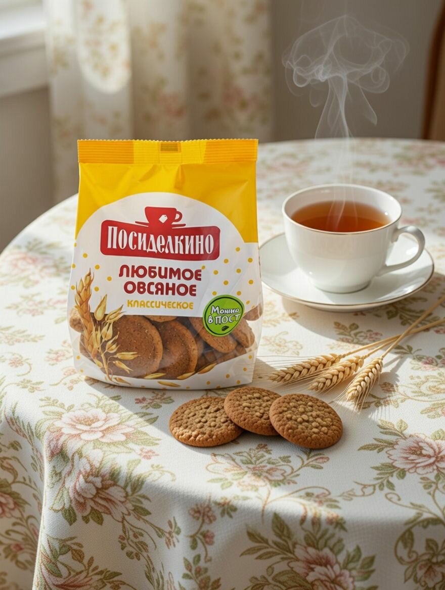 Печенье овсяное мини классическое 300г