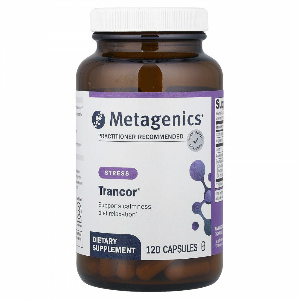 Metagenics, Trancor®, 120 капсул