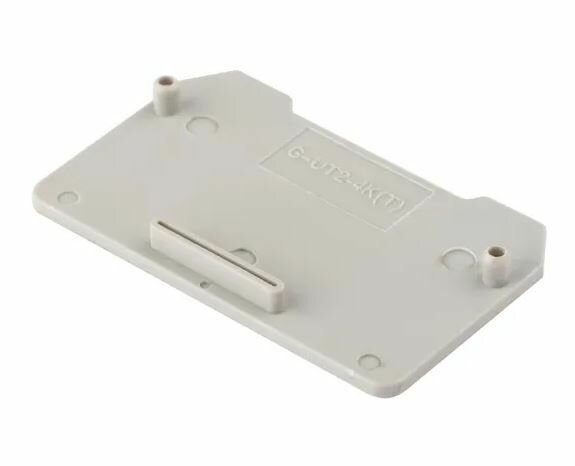 EKF Заглушка для клеммы JXB-4/35K с ножевым размыкателем серая, арт. sak-4/35K-gy (100 штук)