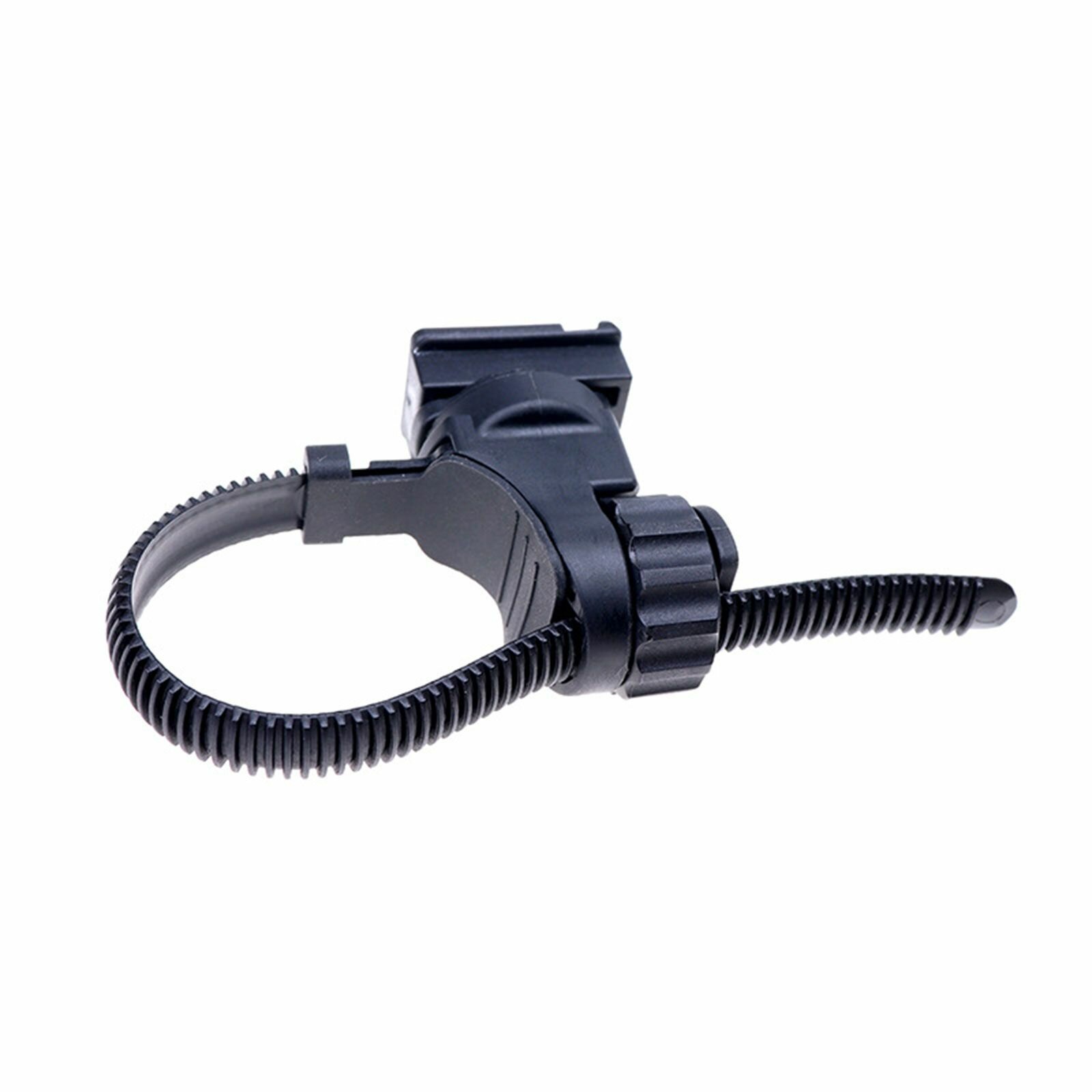 Быстросъемное крепление для велофонаря на плоский руль антискользящая поверхность