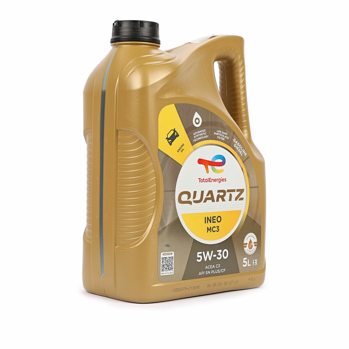 Масло Моторное Total Quartz Ineo Mc3 5W-30 5Л.(Total 213698)