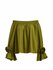 Блуза ESSENTIEL ANTWERP Rosette-embellished blouse, размер 44, green
