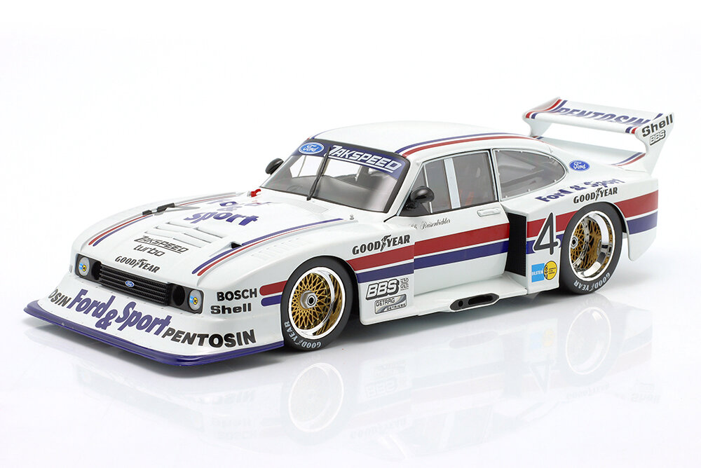 Модель коллекционная WERK83 Ford capri turbo GR.5 no 4 drm 1982