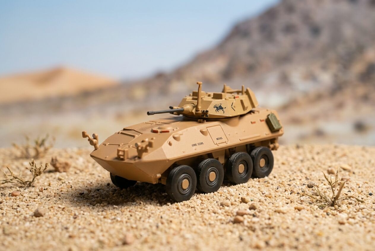 Масштабная модель бронетехники 1/72, LAV-25