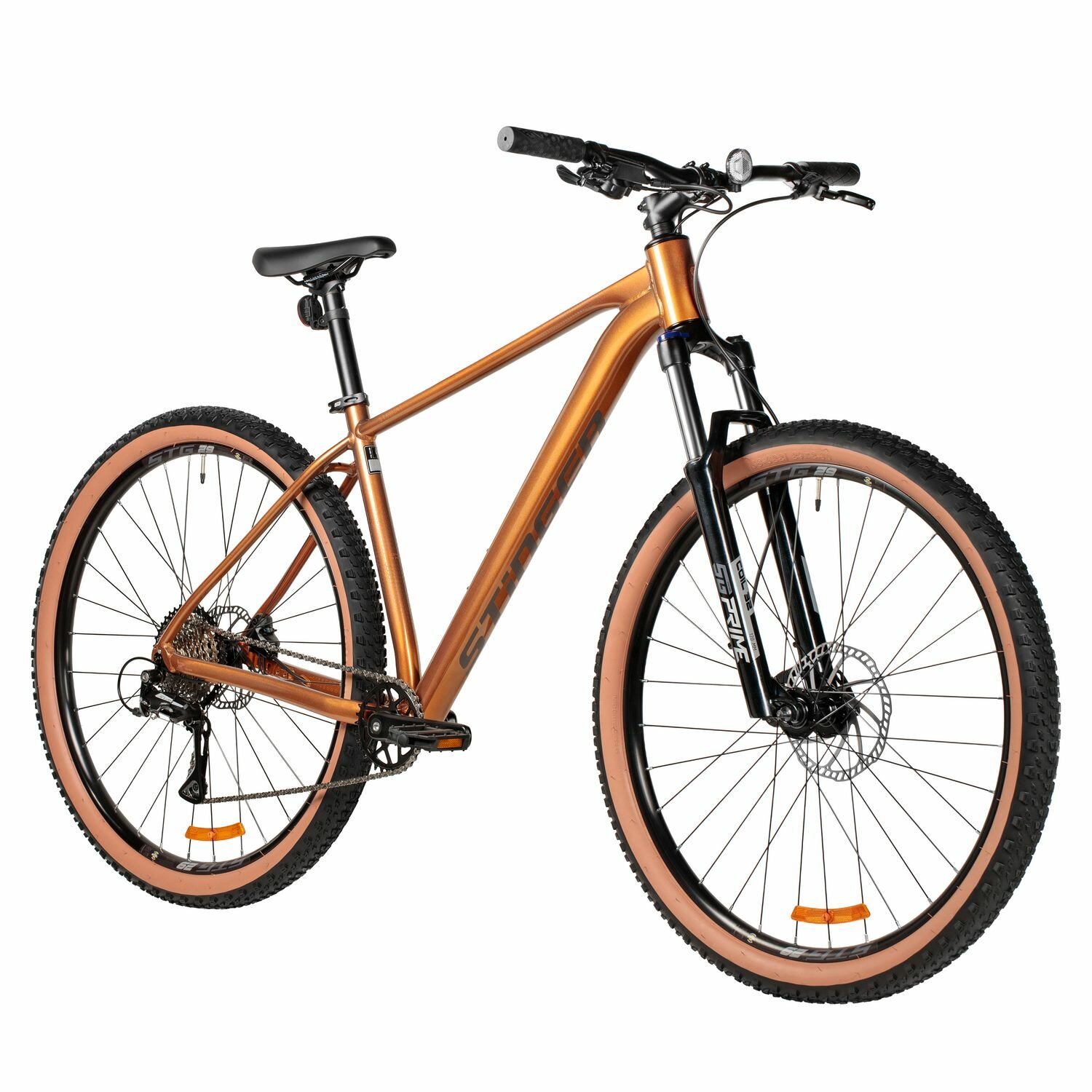 Велосипед STINGER 29" GRADIENT STD золотой, алюминий, размер XL