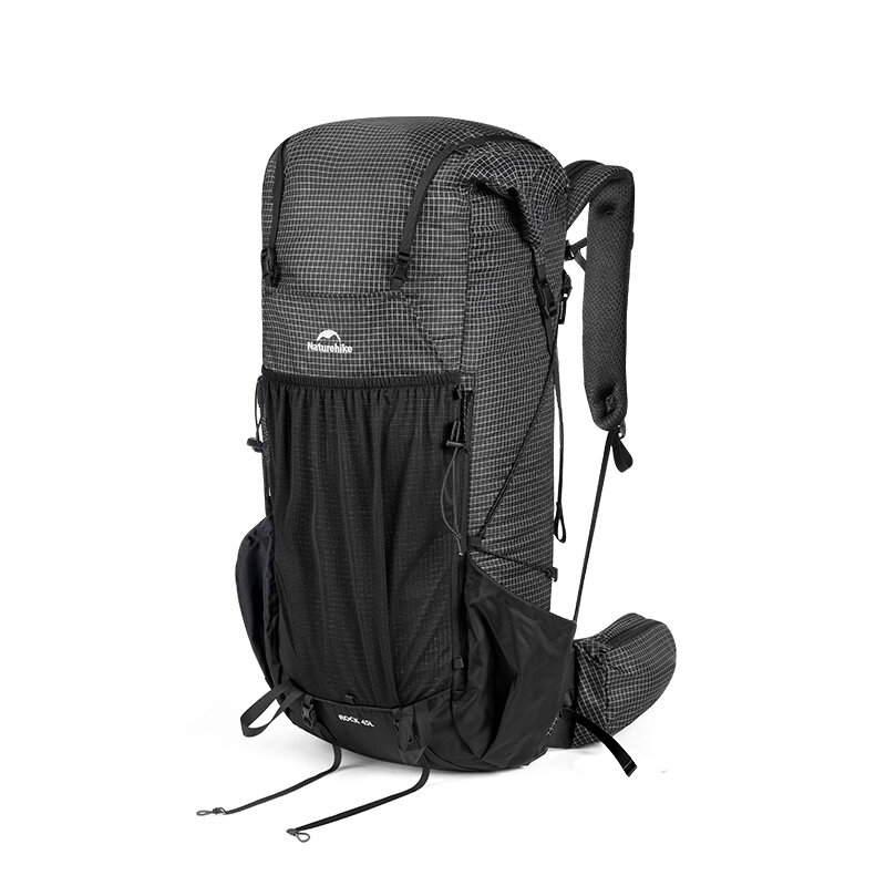 Naturehike Rock V2 45 л размер L рюкзак туристический (Черный)