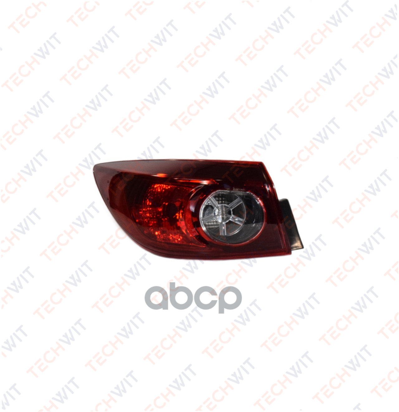 Фонарь задний внешний Лев. Mazda 3 2013- 5D TechWit арт. HD006MZD001TW