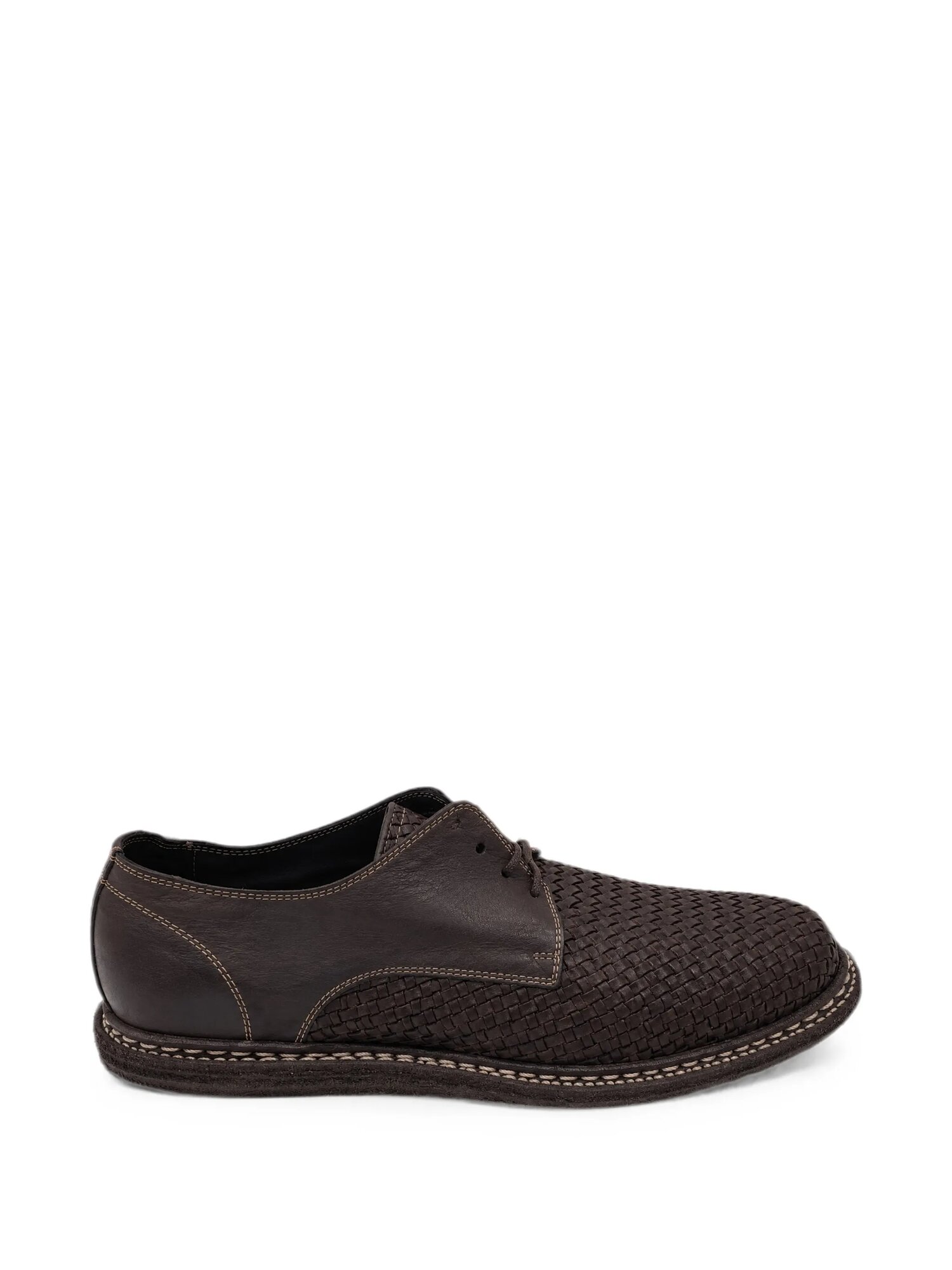 Туфли Woven leather derby shoes 