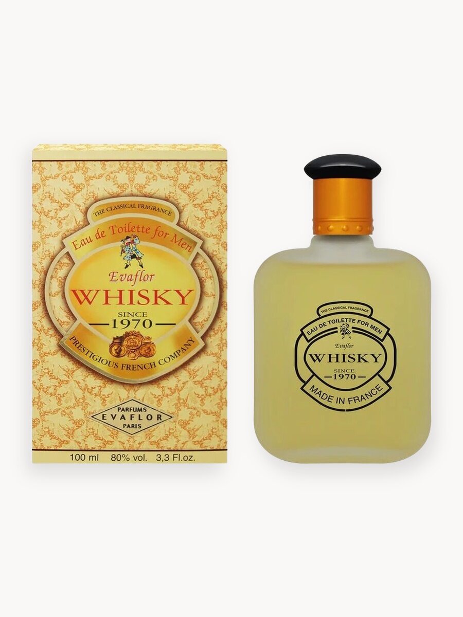 Туалетная вода Evaflor "Whisky" Homme, для мужчин, Eau De Toilette, 100мл