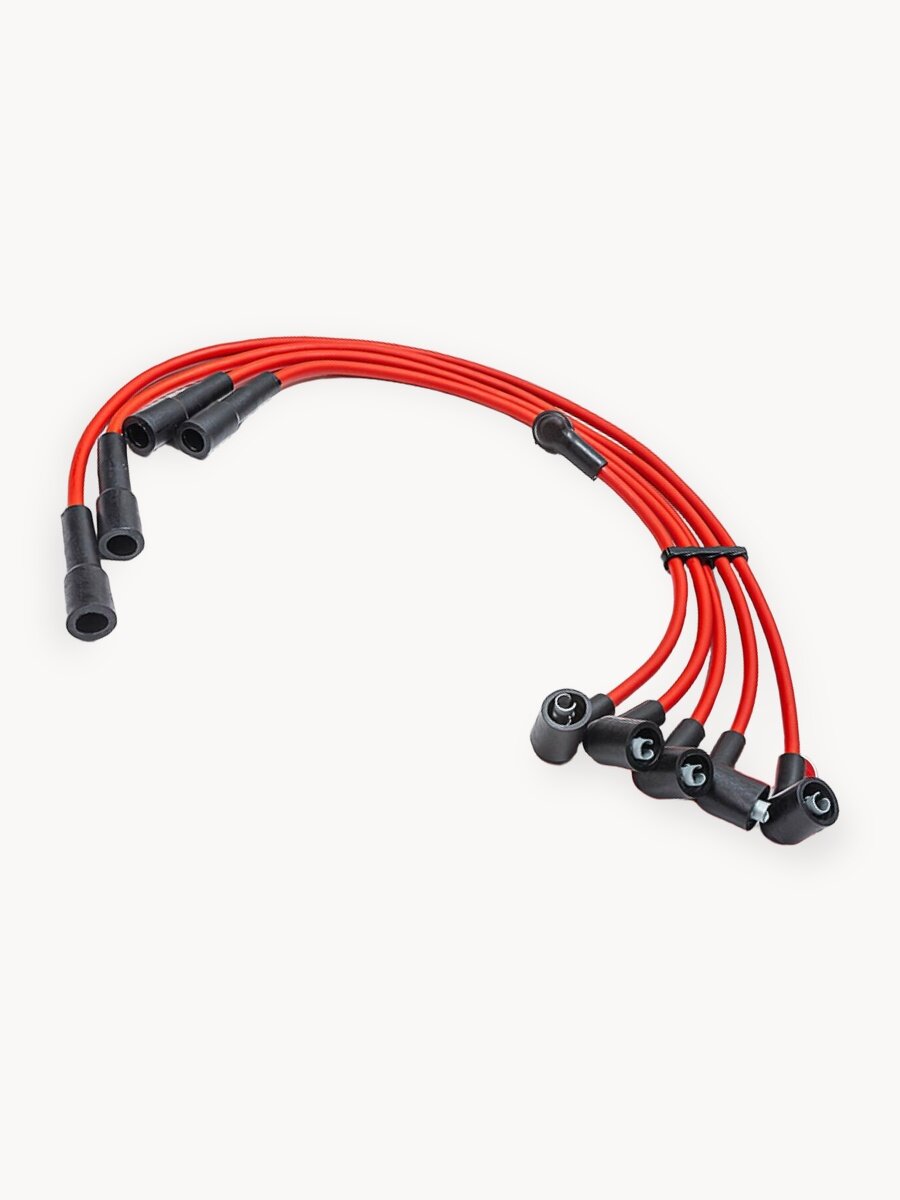 Высоковольтные провода нулевого сопротивления для ВАЗ 2108 2109 21099 2110 2111 с карбюраторным двигателем комплект серии CUPRUM OEM: 2108370708010, 2108370708082, 21080370708010, 21080370708082