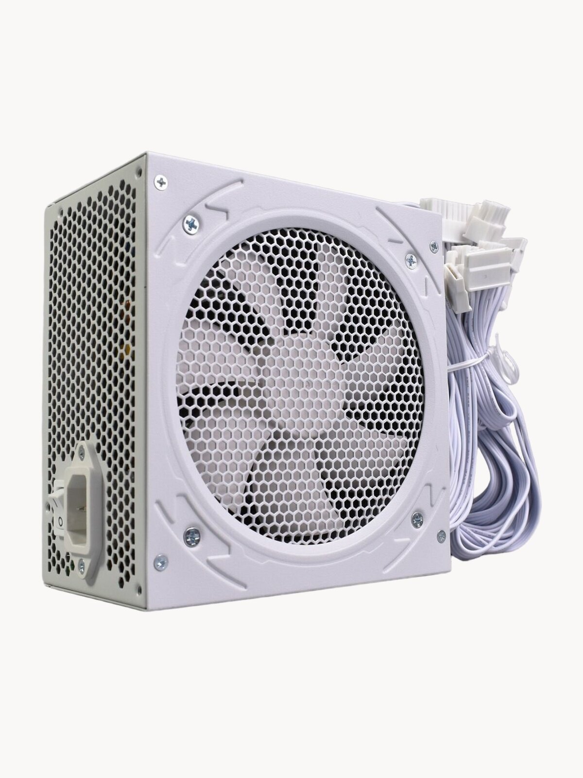 Блок Питания RX GAME ATX 12V, 750Вт / 500W, 24+4 PIN, S-ATA, белый