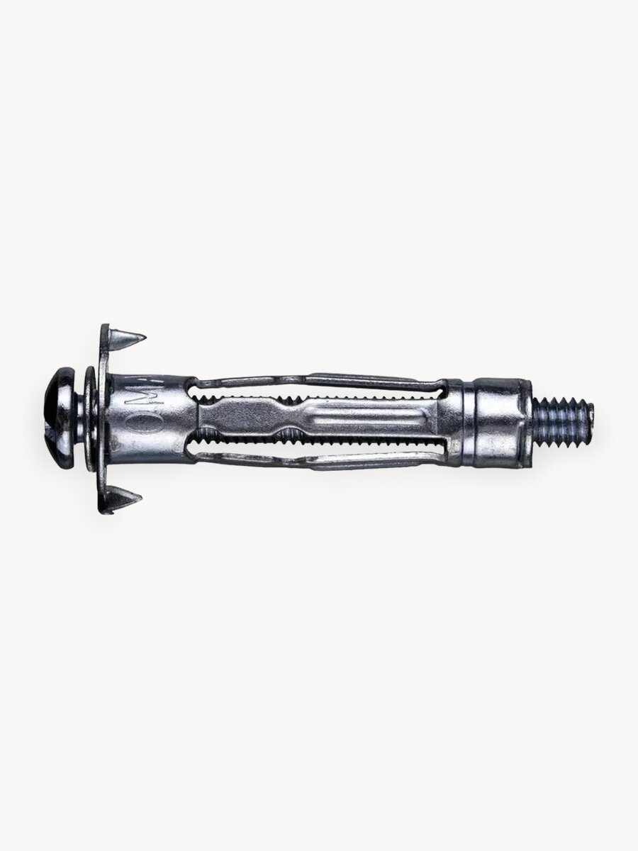 Дюбель с винтом, Молли, д/гипсокартона, 6*52, 2 шт