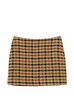 Юбка Twinset Milano Check bouclé miniskirt