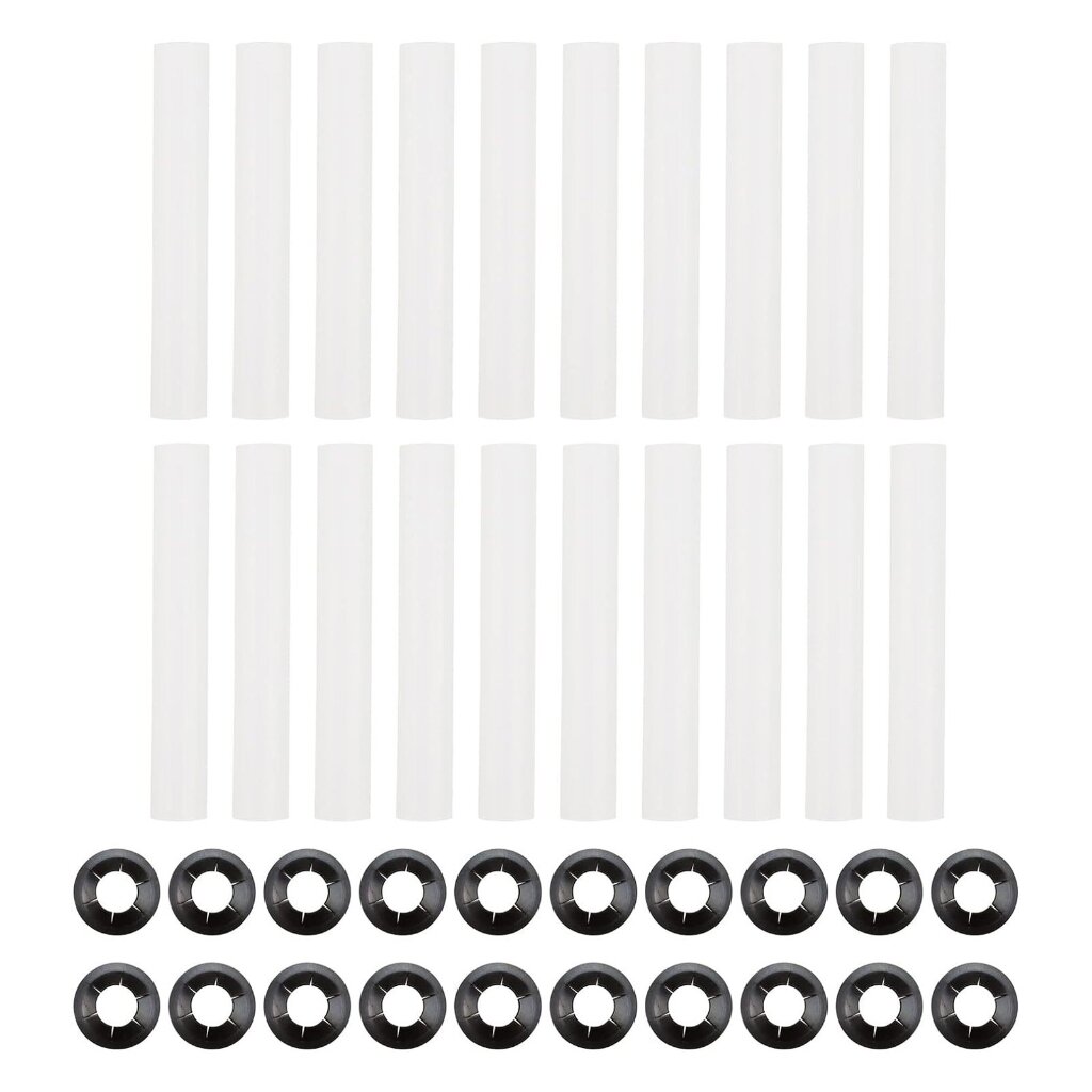 Ролики для дверных петель 20 Роликовых втулок Бесшумные ролики Точные ролики для бесшумных гаражных ворот Шарнирные ролики для бесшумного использования