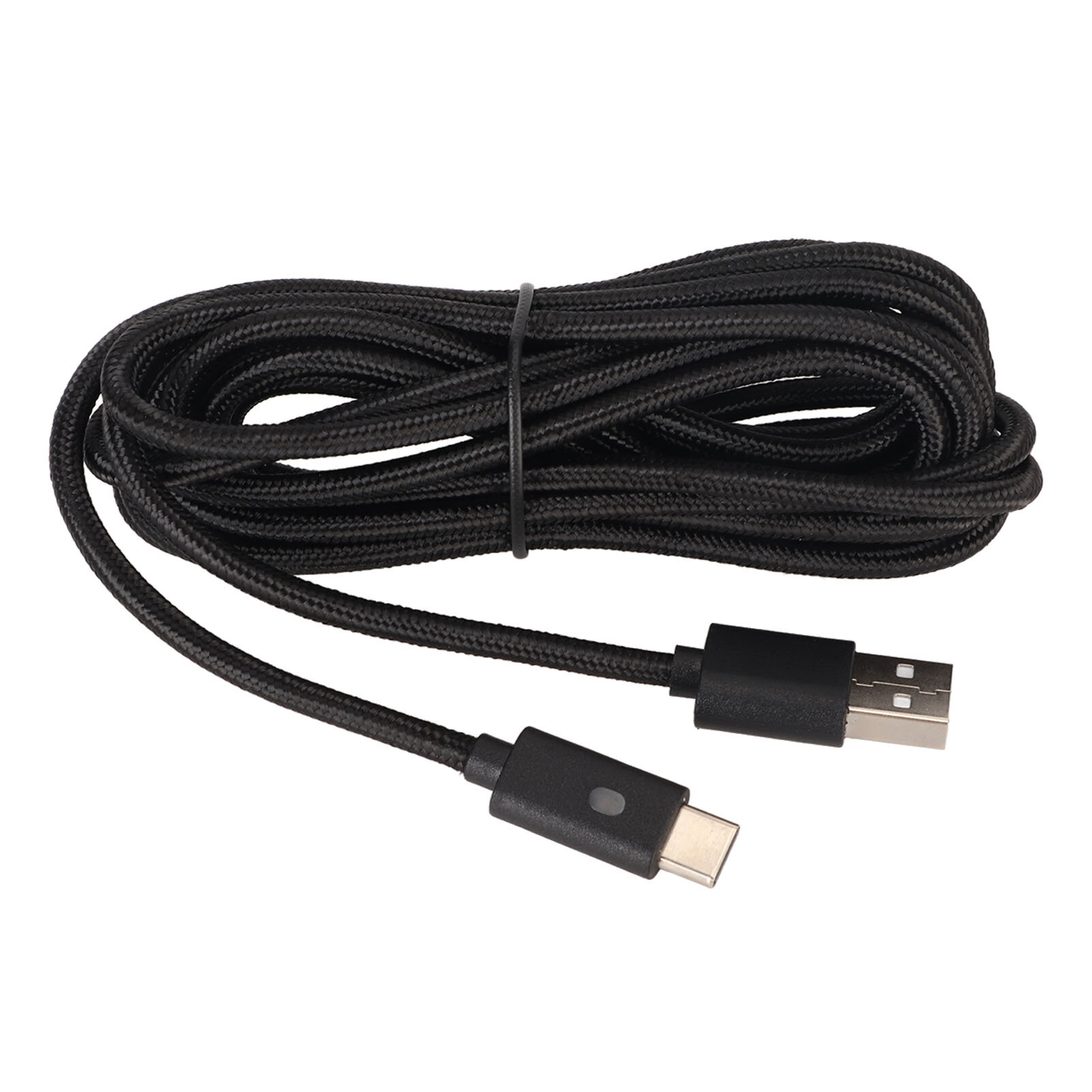 Кабель для зарядки Xbox Series, нейлоновая оплетка, USB Type C, шнур для быстрой зарядки со светодиодным индикатором, PS5, 9,8 фута