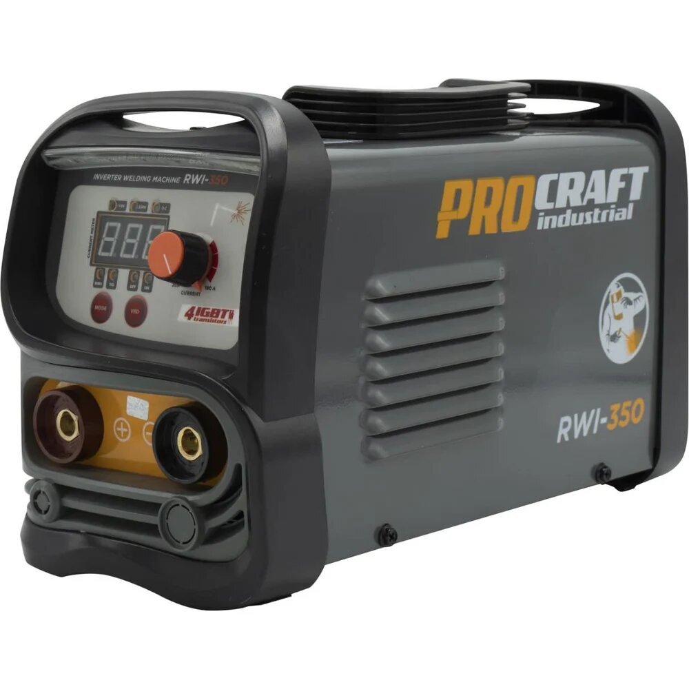 PROCRAFT Сварочный аппарат инверторный 6,1 кВт, 20-180А, ММА RWI-350