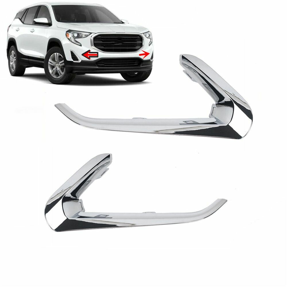 Для gmc terrain 2018-2021 годов выпуска, обшивка противотуманных фар для водителя и пассажира