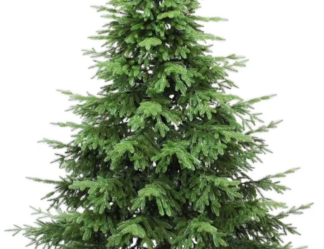 Искусственная елка Раскидистая Премиум 150 см, литая 100%, царь елка