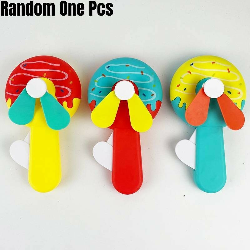 Очаровательный ручной карманный веер для детей с милыми животными, удобный для студентов и путешествий