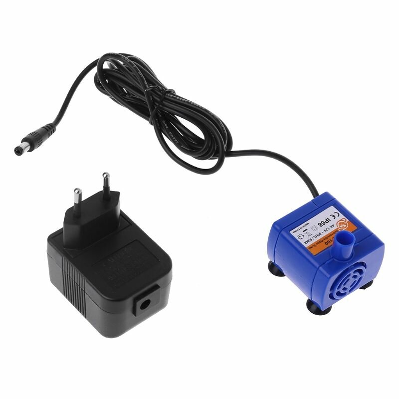 Сменный насос для поилки для домашних животных для фонтана для кошек, супер бесшумная вода для собак с адаптером для зарядного устройства Founta