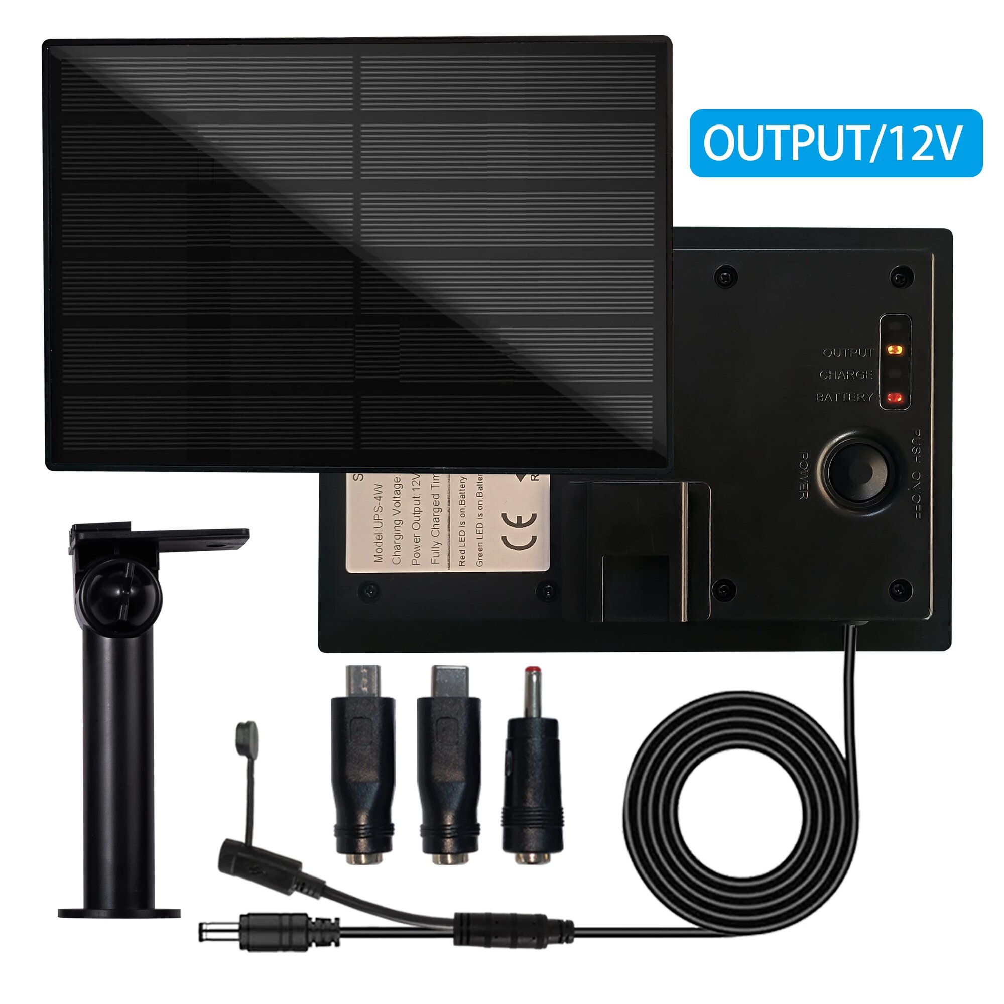 Солнечная панель MeshTastic UPS-4W 4Вт OUTPUT-12V