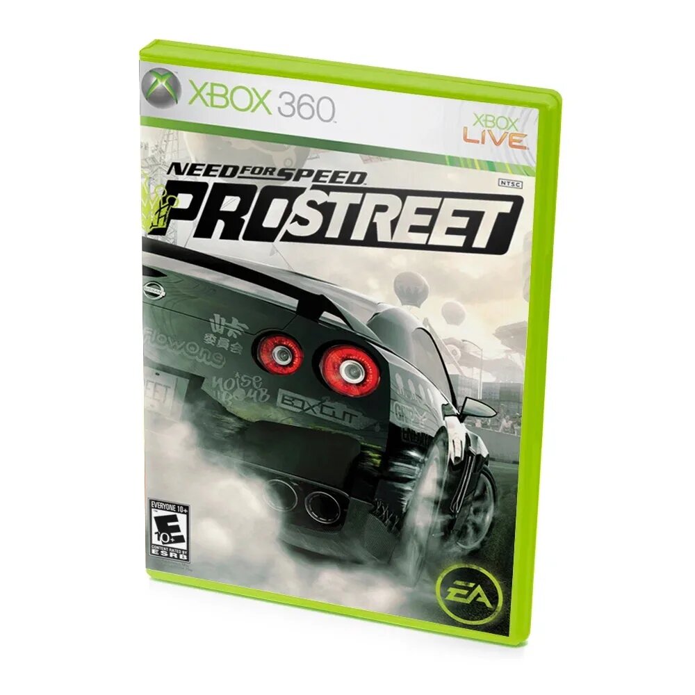 Диск с игрой Need for speed Pro Street для X-Box 360 прошивка LT 3.0 (русские субтитры)