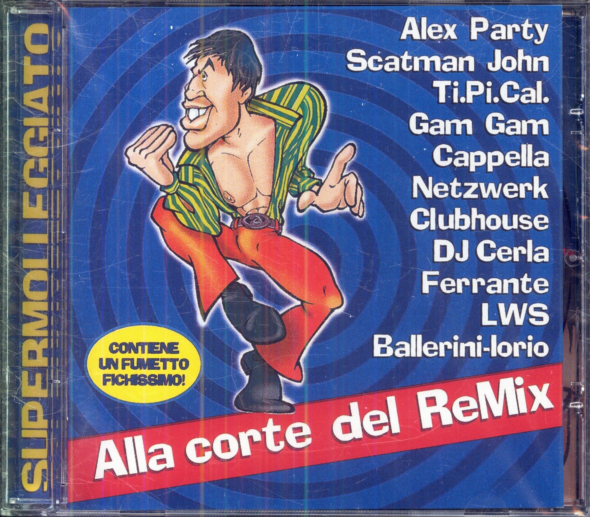 Adriano Celentano. Alla Corte Del ReMix (Italy, CLN 2040, 2012, новый импортный диск в заводской упаковке) CD
