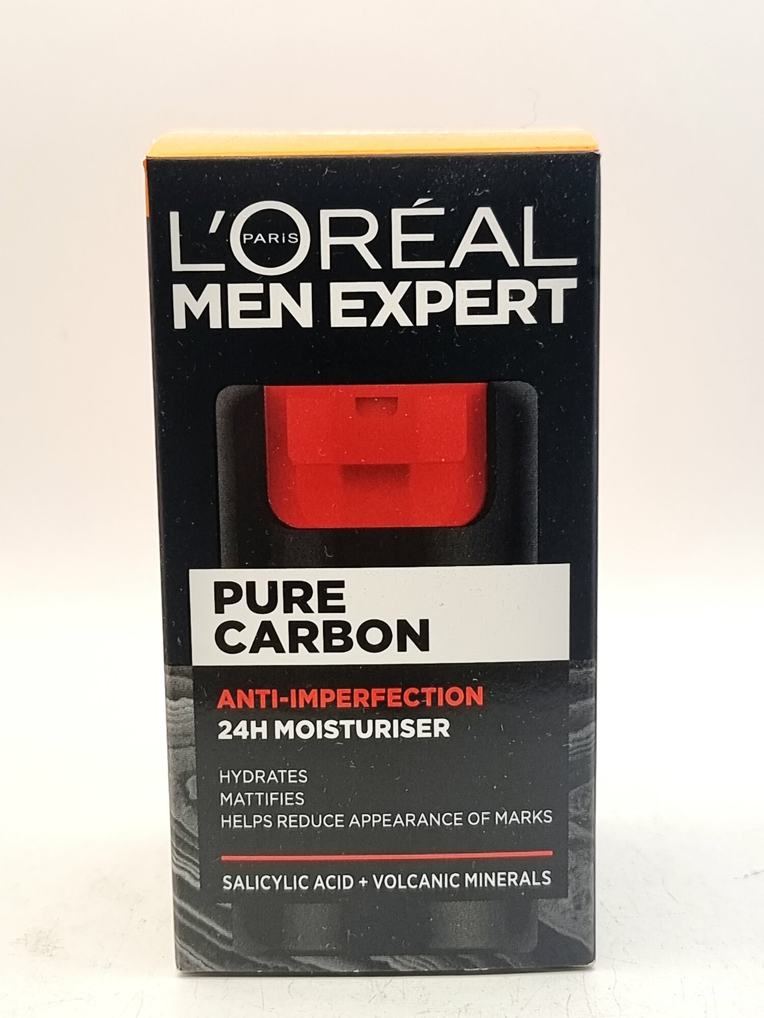 Крем для лица с вулканическими минералами Pure Carbon Men Expert 50 мл (Франция)