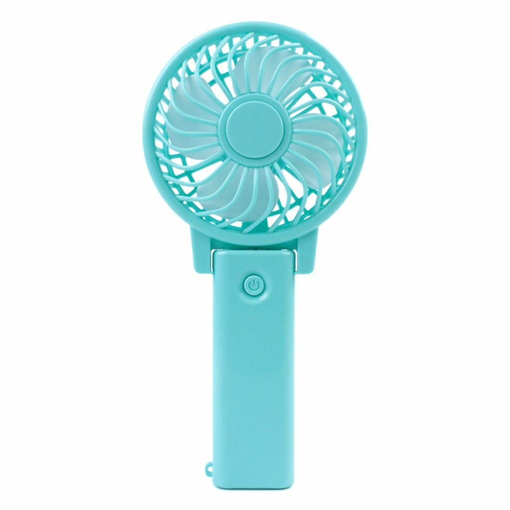 (1 шт.) Ручной маленький вентилятор Mini fan-зеленый