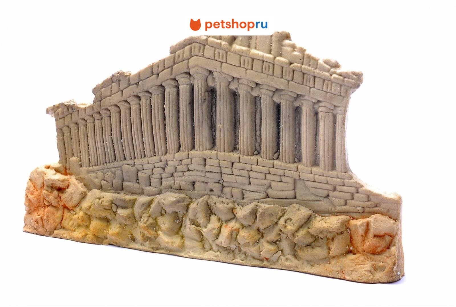 Benelux Декор для аквариумов "Парфенон" большой, 34 * 2,5 * 18 см (Athena parthenon large aqua decor)