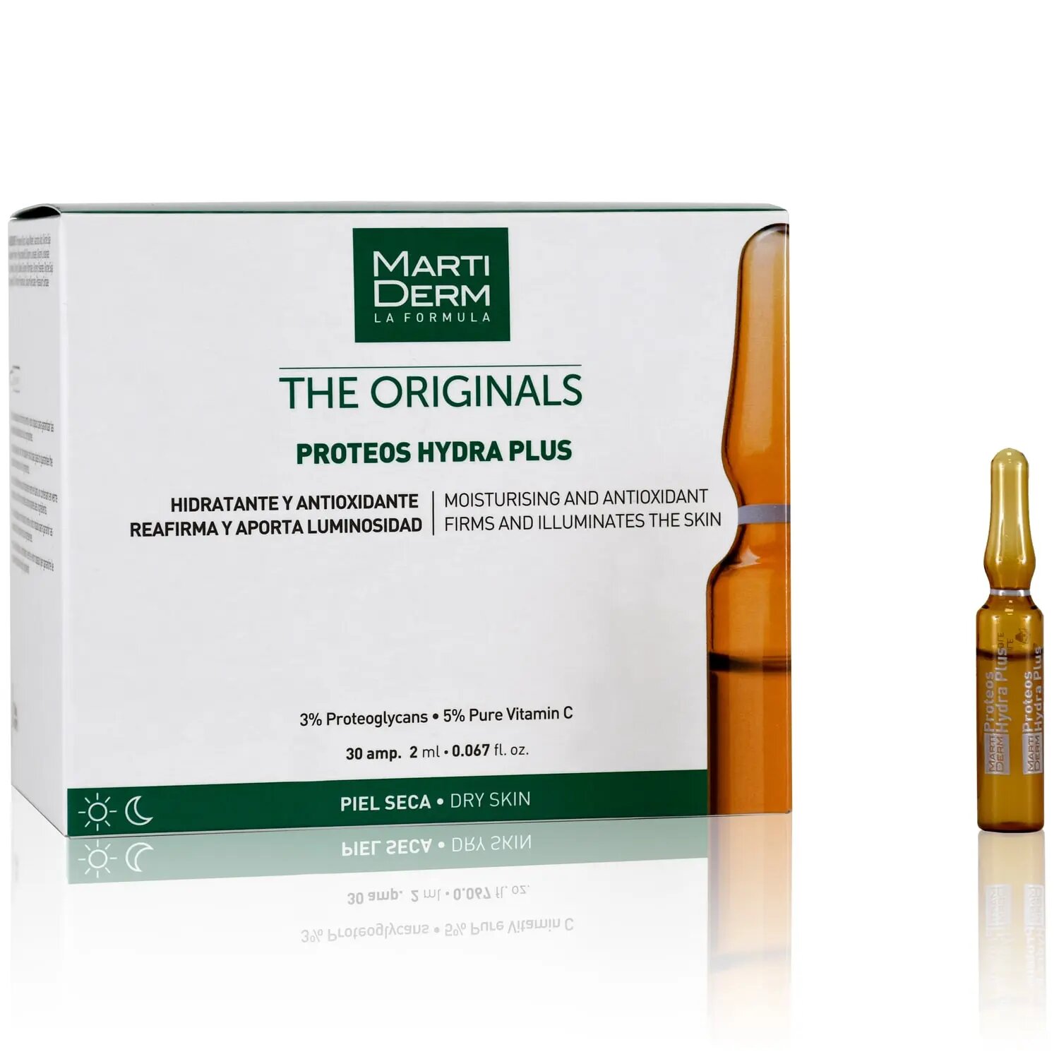 Ампулы MARTIDERM Ориджиналс «Протеос Гидра Плюс», 30 x 2 мл.