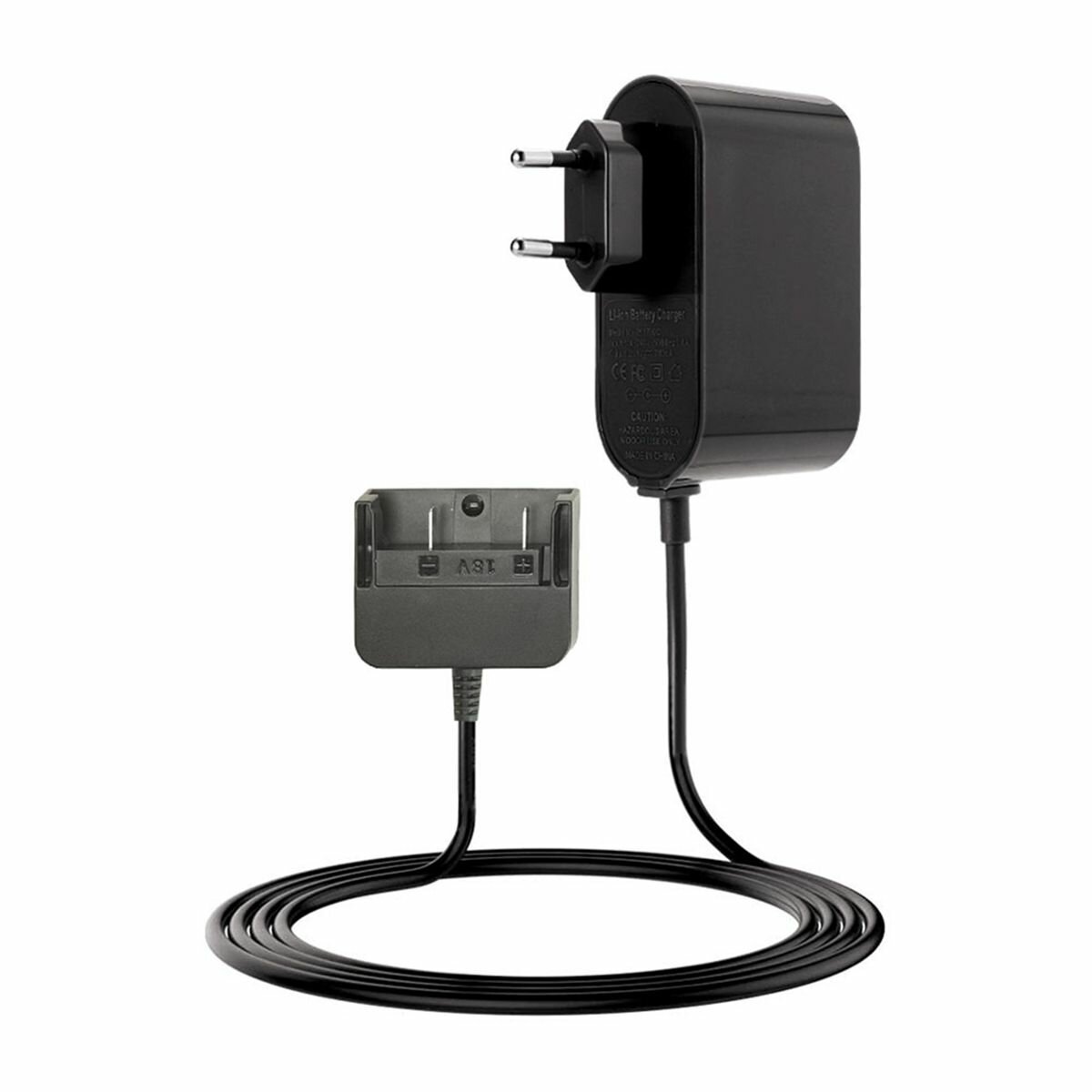 Вакуумный аккумуляторный зарядный кабель для пылесоса Karcher, сетевой кабель для портативного зарядного устройства 18 В, 2,5 А, 5 А, вилка ЕС