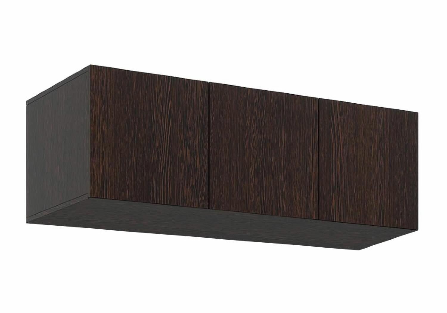 Антресоль трехдверная для шкафа Axelwood венге