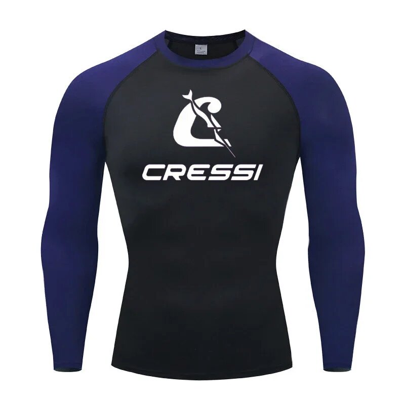 Мужской солнцезащитный костюм для серфинга, футболка с защитой Темно-синий, XXL, Армейский зеленый