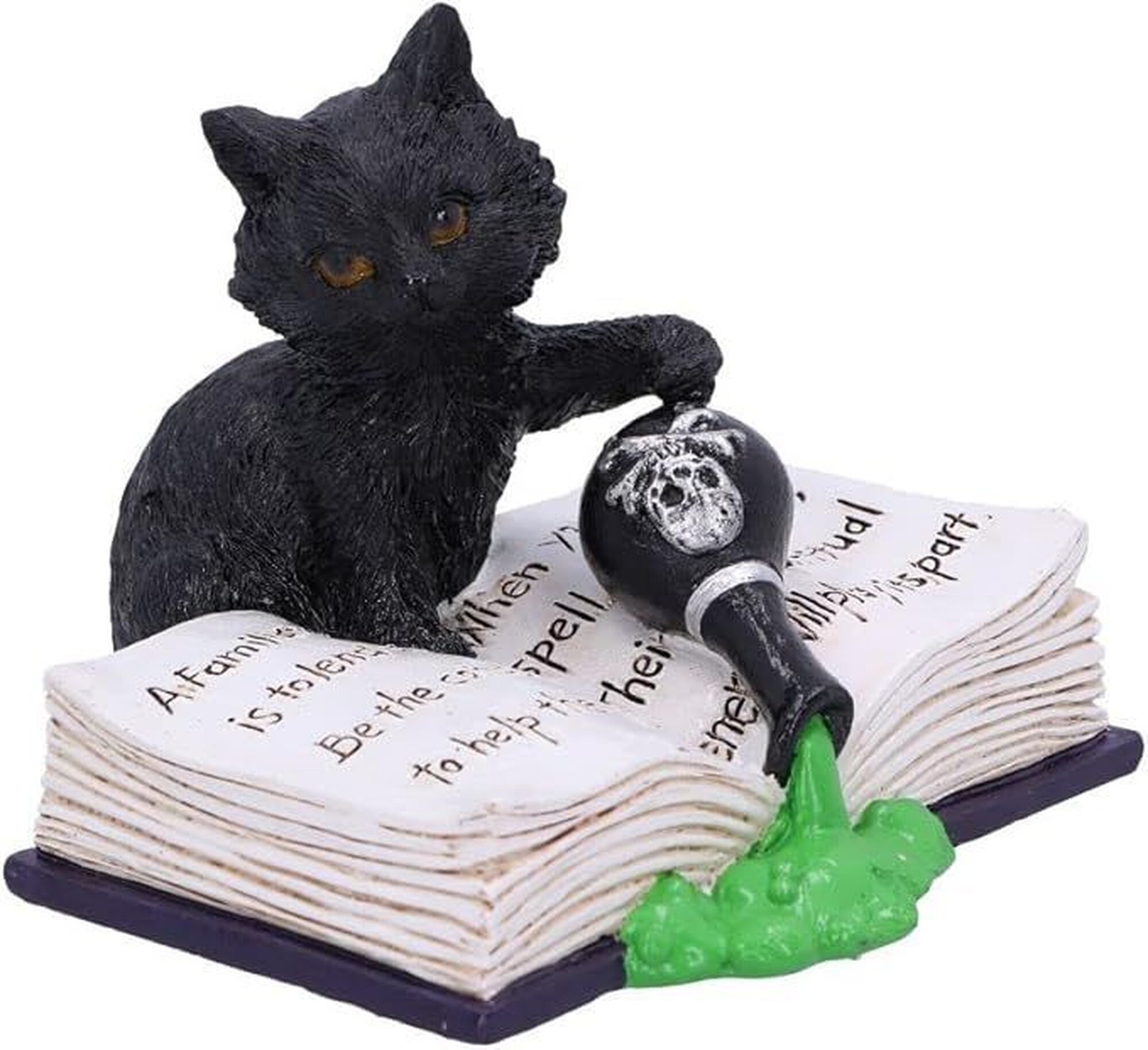 Статуэтка Nemesis Now - Фигурка озорного кота, 10.5 см, черный, 801269149994