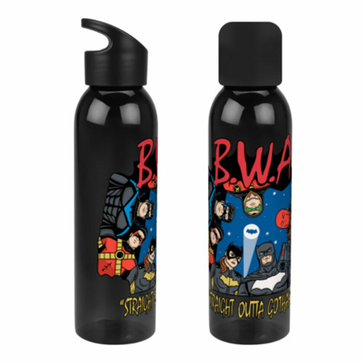 Бутылка для воды «Бэтмен» (черный)