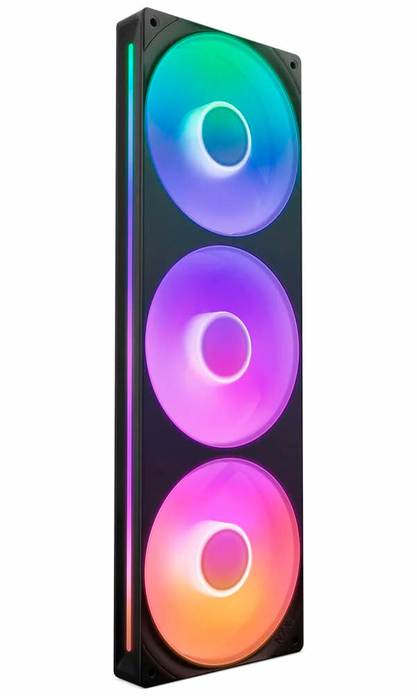Вентилятор для корпуса NZXT F360 RGB Core 120mm Black (RF-U36HF-B1)