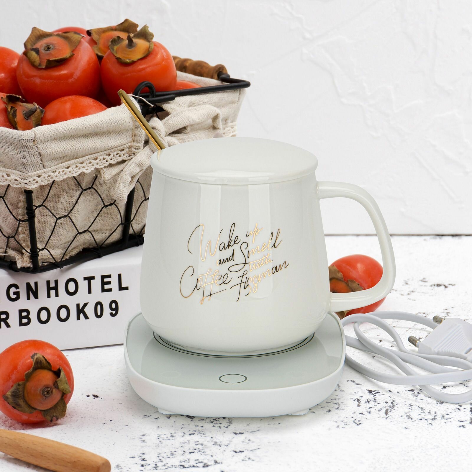 Кружка с подогревателем 350 мл