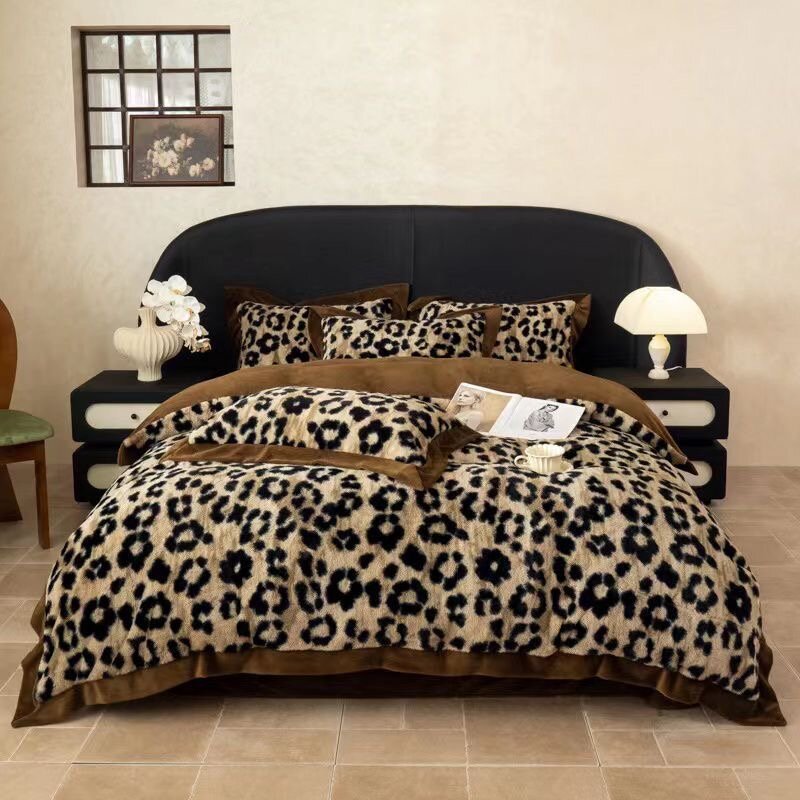 Плед-покрывало ворсовое меховое 220х240 двухстороннее