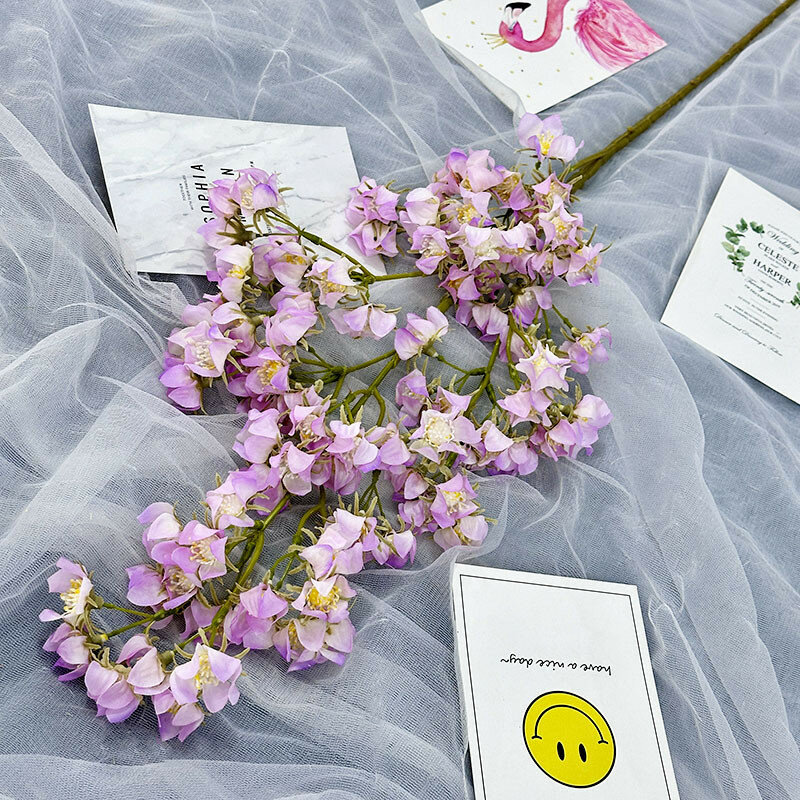 Small fresh series искусственные хмель для пива домашний декор с цветочной композицией для фотосессии и домашнего оформления light purple