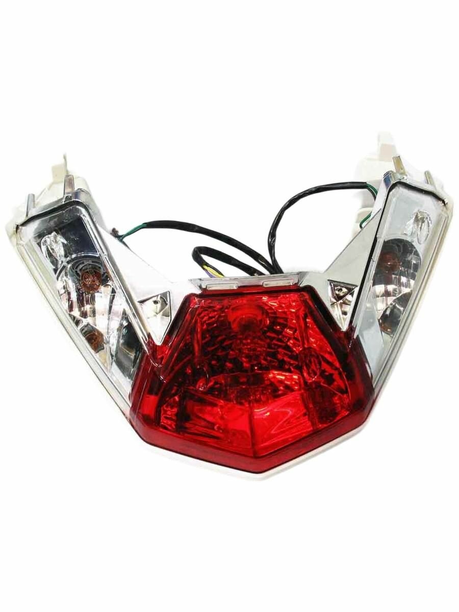 Блок-фара задняя (стоп-сигнал) в сборе, скутер Stels Zion 150, 82000T580000 (item:200)